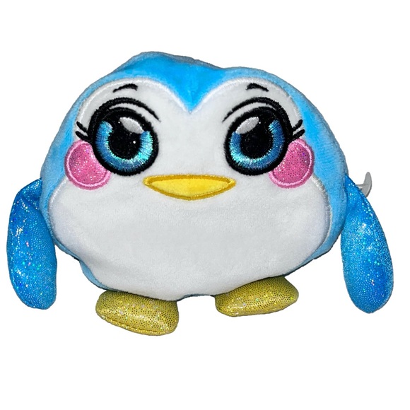 Toys | Mushmeez Squeezy Squishy Moldable Plush Stuffed Animal Penguin ...
